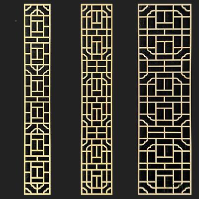 东阳景木雕仿古门窗实玄木花格花39026窗镂空吊装顶隔断中式屏风