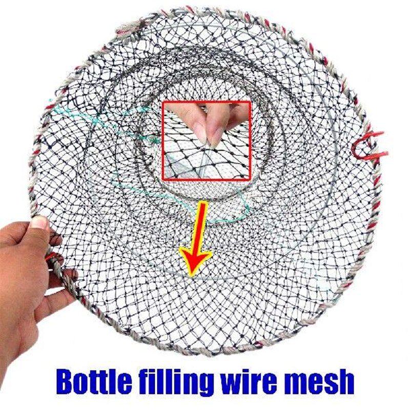 Simple Folding Fishing Net Lightweight Crab Shrimp Loach