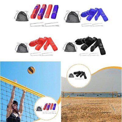 4 Pieces Beach Volleyball Lines for Sand 8 M 16 M Practice
