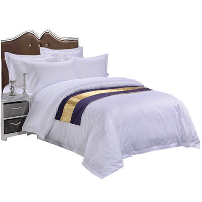 Hotel Linen  Hotel Hotel Homestay 4 Four-piece Set White Bed