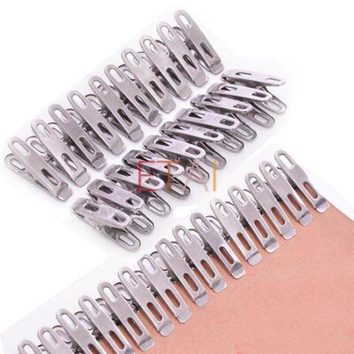 20pcs Washing Line Clothes Pegs Hang Pins Clips Windproof Cl