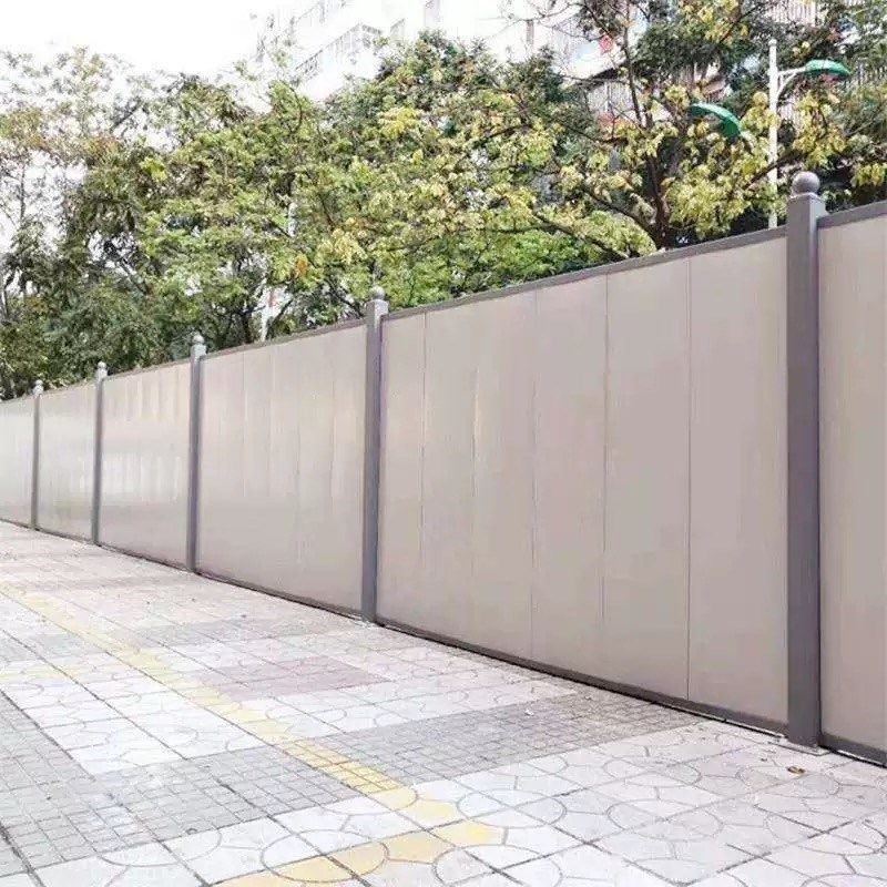 钢结构围挡A5款新型装配式施工挡板工地护栏市政工程地铁围蔽厂家