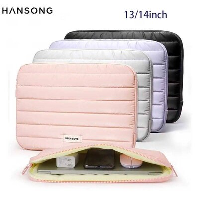 13/14 Inch Puffy Laptop Sleeve ver Bag For Laptop ver for Ma