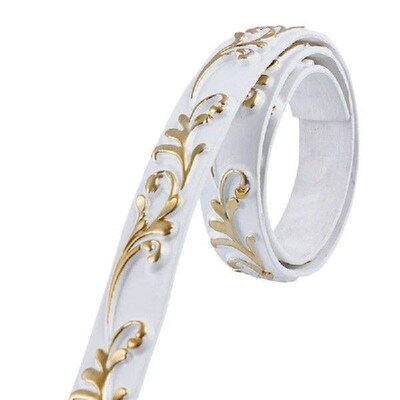 Adhesive Trim Molding 16.4feet Peels Ceiling Molding Wall