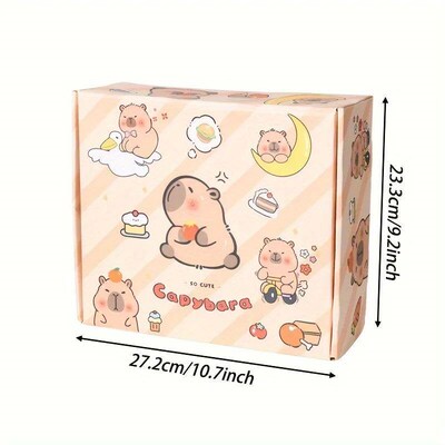 Capybara-Themed Stationery Gift Set with Notebook, Pen & Pap