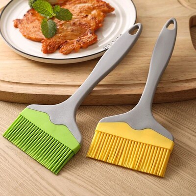 Broad Face Silicone Oil Brush Large Split Oil Brush Barbecue