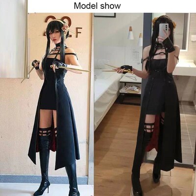 Yor Forger Cosplay costume Headband  Elastic Thigh