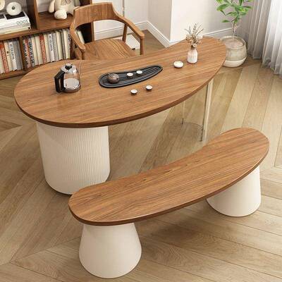 实木阳用台小茶桌泡茶台一体简轻约户现代客厅家BXA小型奢茶几亚