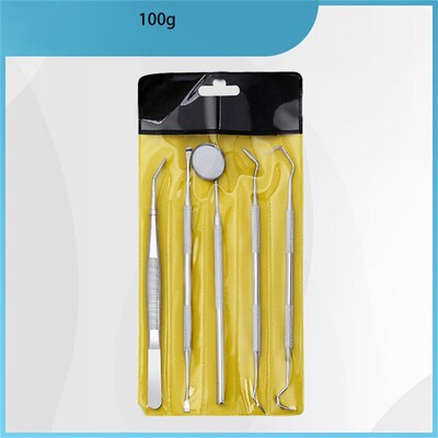 Tooth Cleaning Tools Dental Mirror Sickle Tartar Scaler Teet