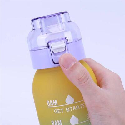 1000ML Fragrant Water Bottle with 7 Flavour Pods Portable Ai