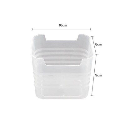 Refrigerator side door storage box for food categorization,
