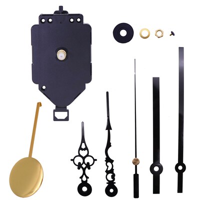 DIY Wall Clock Pendulum Movement Mechanism with Hands Quartz