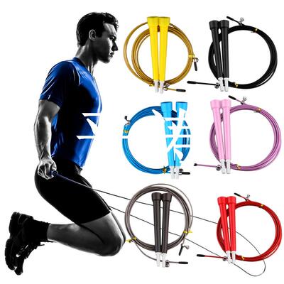 Jump Skipping Ropes Cable Steel Adjustable Fast Speed ABS