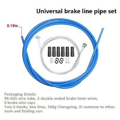 Bike Shift Brake Cables Set Cycling Fitting Mountain Bikes