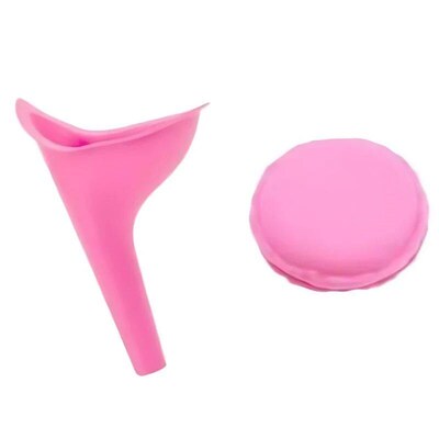 Reusable Silicone Funnel Set 1PC Pink/Purple Silicone Stand