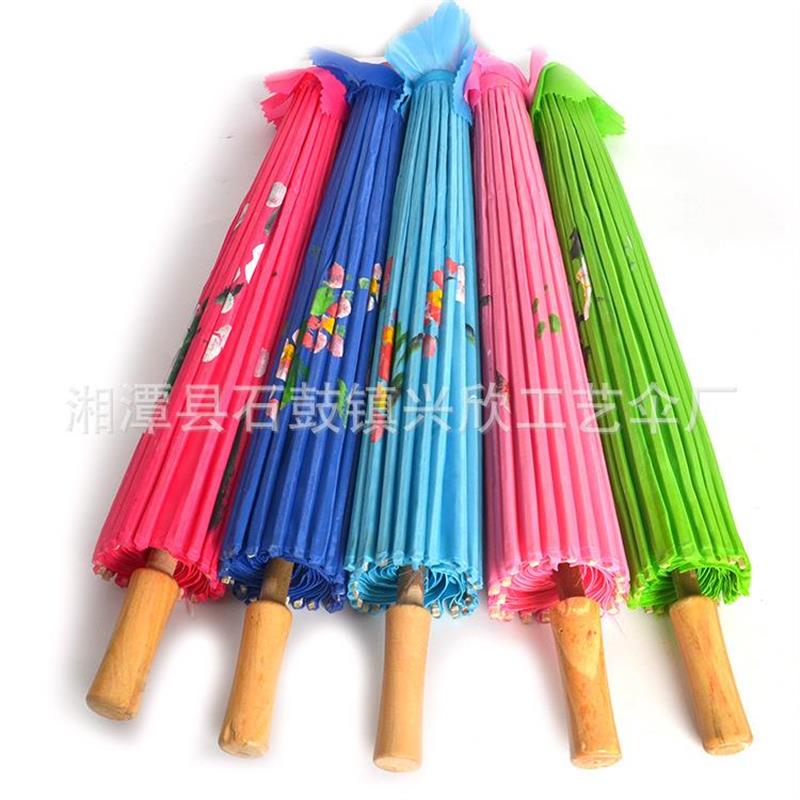 工艺伞舞蹈伞古装伞旗袍走秀绸布伞悬吊式天花板装饰伞油纸伞