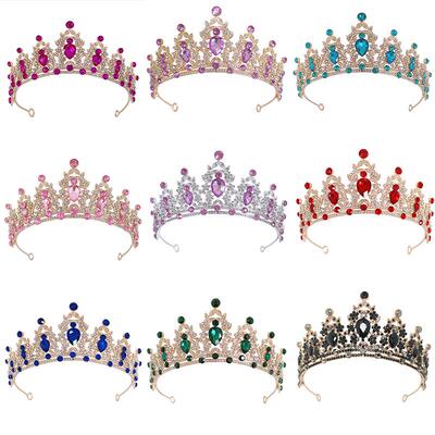 Baroque Vintage Crystal Rhinestone Tiaras And Crowns More Co