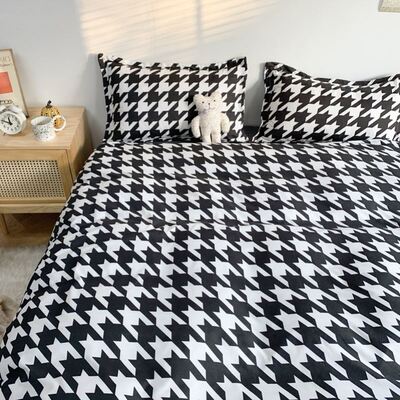 Quilt Bedsheet Bedcovers Duvet Sheets Bed Set Bedding Cover