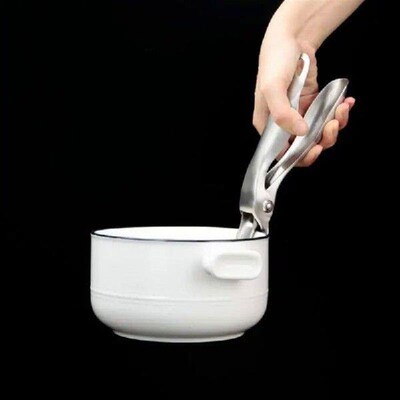 Bird Shaped Dish Clamp Pot Pan Gripper Clip Hot Dish Plate