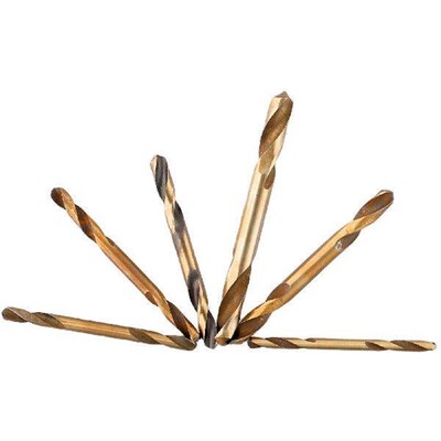 6PCS Auger Drill Bit Set HSS Double-Headed Double Ended