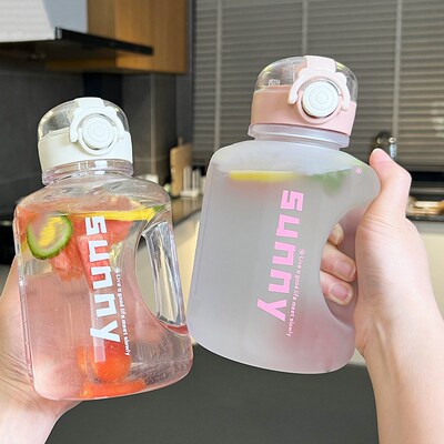 1L Water Bottle with Straw, 1 Liter Water Bottle for Kids Ch