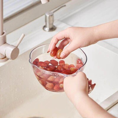 Unbreakable Deep and Thick Long-Handle Large Creative Transp