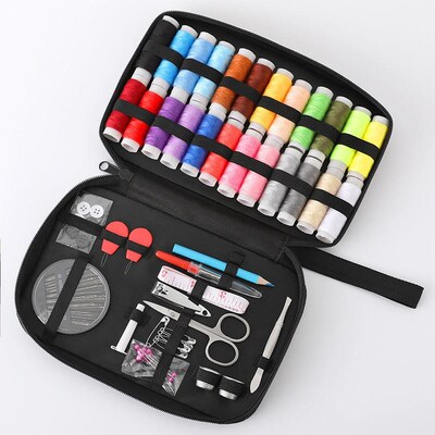Sewing kit hand sewing needle and thread storage box set