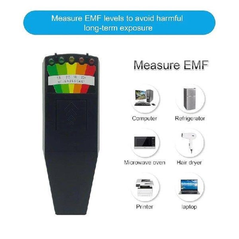 Ghost Equipment Kit, EMF Meter And 4 Pcs Motion Light Up