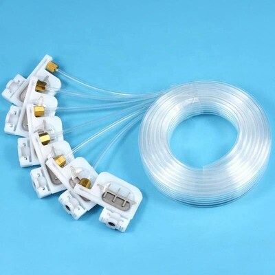 6 Color Ink Tube Damper for For Epson R330 L800 L805 L1800 R