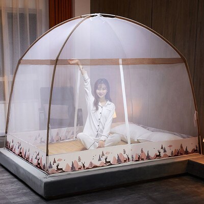 Noinstall Mongolianstyle Zippered Bottom 1510m Bed for Singl