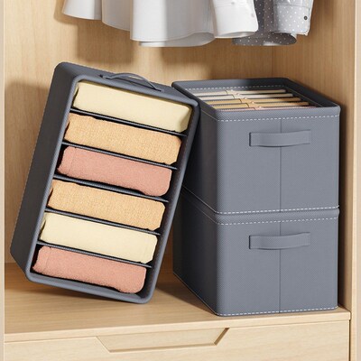 Stronger Storage Boxes For Wardrobe Clothes Organizer Pants