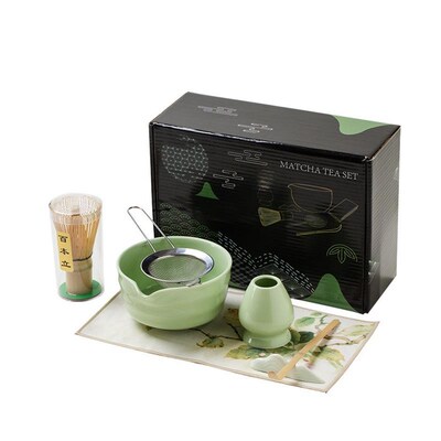 Matcha Tea Set with Whisk and Bowl 抹茶茶具套装