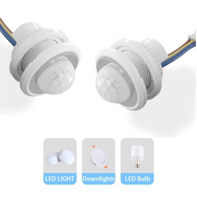 LDHLM Light Switch PIR Sensor Detector Smart Switch LED 110V