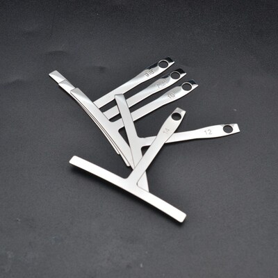 9Pcs Guitar Under String Radius Gauge Stainless Steel Guitar