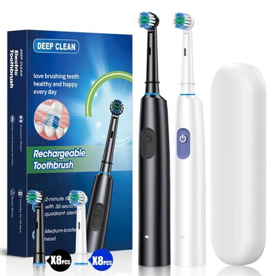 Electric Toothbrush Rotary Rechargeable Electric Toothbrush
