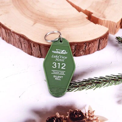 Silent Hill 2 Lake View Hotel 312 Keyring Horror Game Inspir