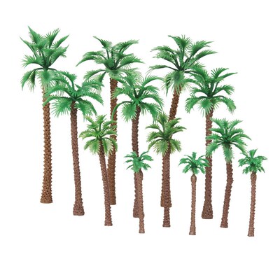 12Pcs Palm HO N Z Artificial Rainforest ama for Projects Mod
