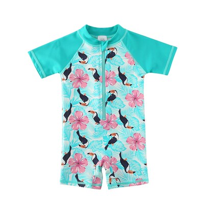 Wishere Baby Girls Swimwear One-piece Swimsuit Toddlers Swi