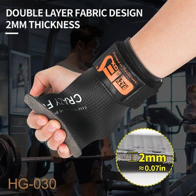 Weightlifting Grip Lifting glove Guantes Guantes Para Enrena