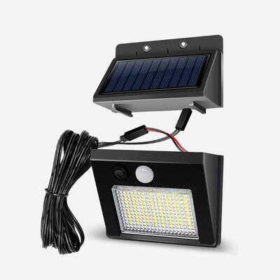 Split body Solar Garden Light Outdoor Induction Wall Light