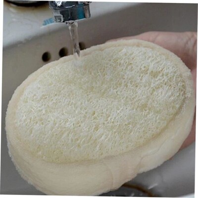Natural Loofah Shower Rub Exfoliate Bath Sponge Bath Ball He