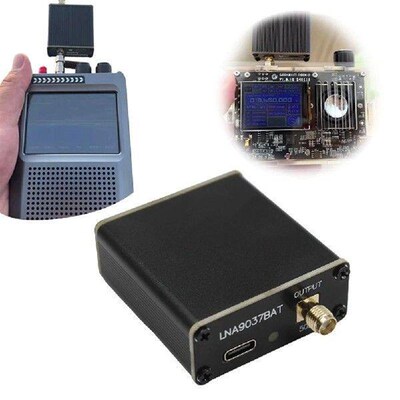 10k-6GHz Full Band Power Preamplifier with SMA Female