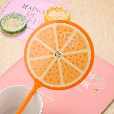 Cartoon fruit fan pen cute learning stationery ballpoint pen