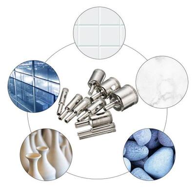 15 kinds/set Diamond Core Drill Bit Set Brazed Welding Drill