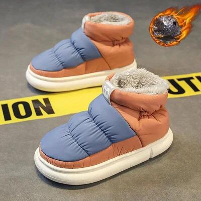 Snow Boots Men Women Winter 2024 New Lovers Plush Thick Comf