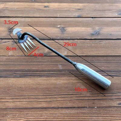 Hoe Weeding Artifact, Uprooting and Weeding Tools, Gardening
