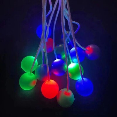 Fidget Click Clack Ball Click Clackers Toy Glow In The Dark