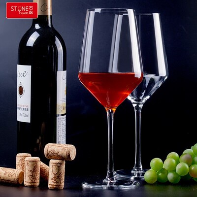 Crystal red wine glass set elegant wine glasses Goblet红酒杯