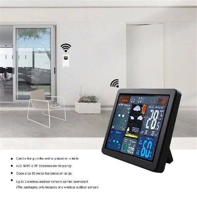 Digital Color Forecast Weather Station Multifunction Table