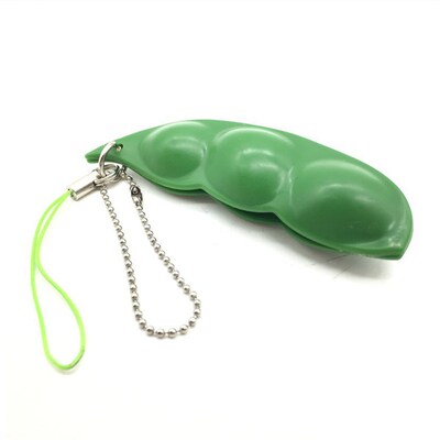 5pcs Fidget Toys Pack Portachiavi Decompression Edamame Toys